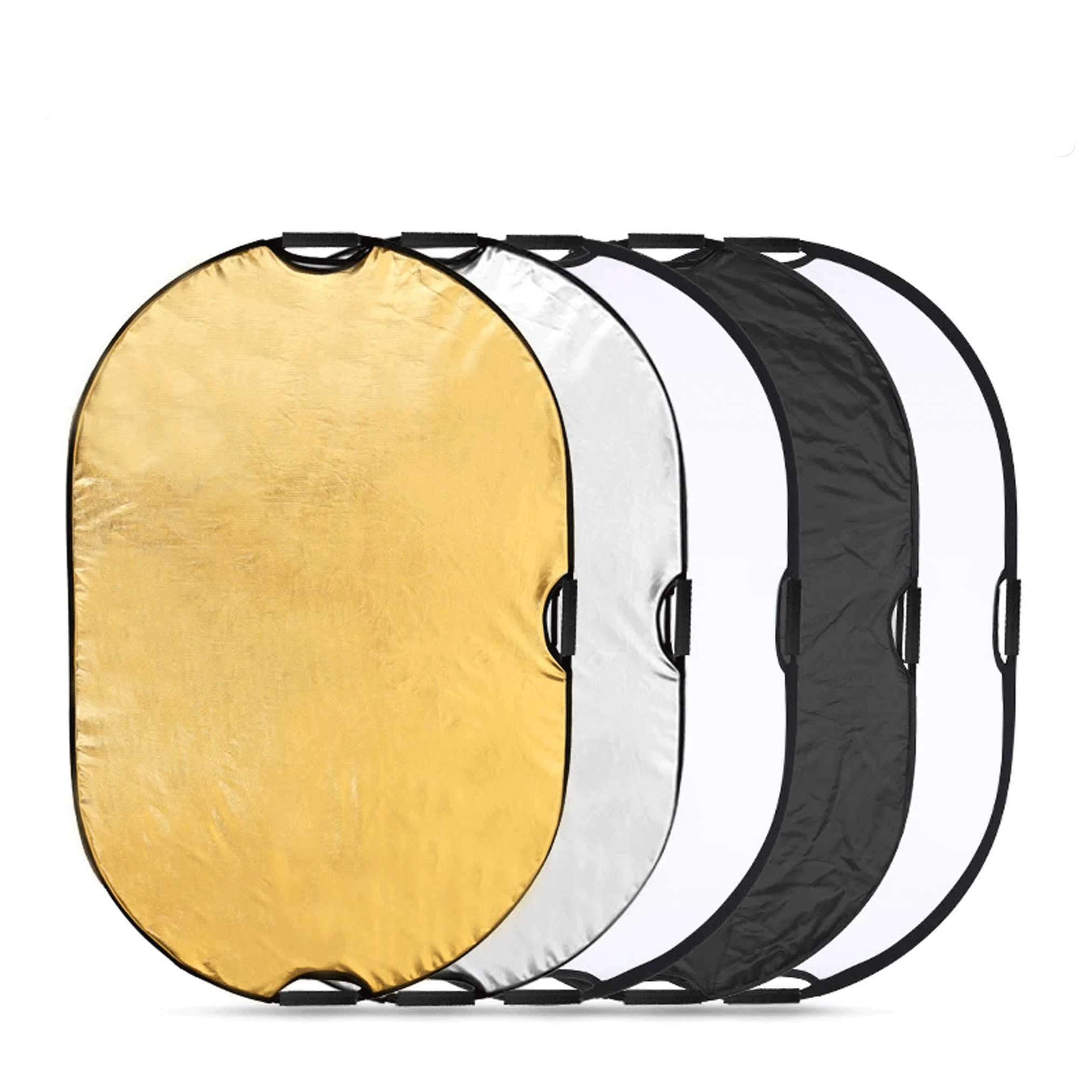 Reflector 5in1 120×80 Black Silver White Gold and diffuser - El ...